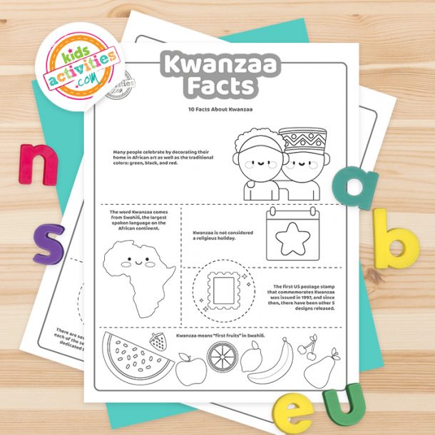 Free Kwanzaa Facts for Kids To Print and Learn | Kids Activities Blog