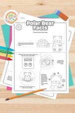 Printable Fun Polar Bear Facts for Kids |Kids Activities Blog