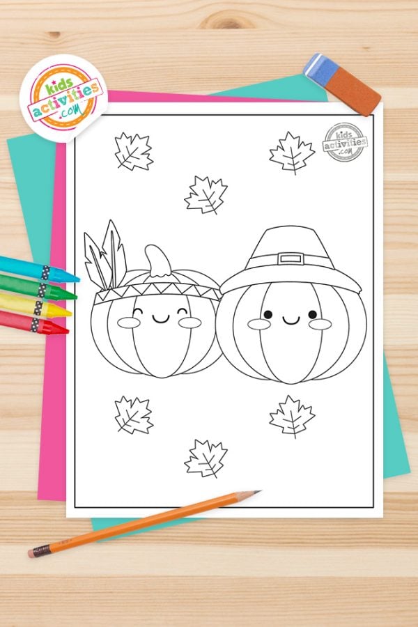15+ Best Free Thanksgiving Coloring Pages [USA] for Kids & Adults