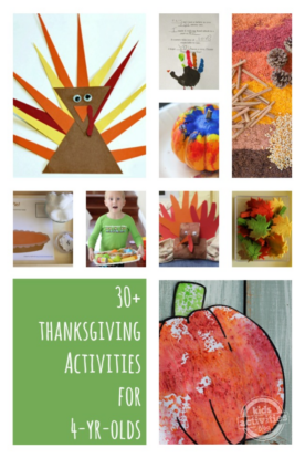 25+ Fun Thanksgiving Crafts & Activities for 3 Year Olds | Kids ...