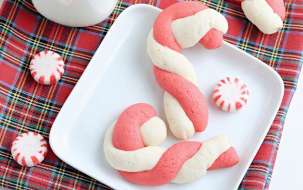 Christmas Candy Cane Cookies Recipe | Kids Activities Blog