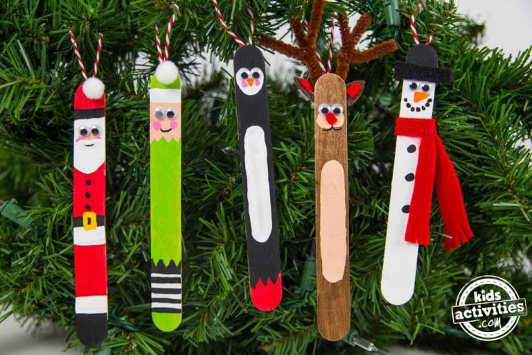 20+ Easy Christmas Ornament Crafts for Kids to Make |Kids Activities Blog