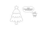 How To Draw A Christmas Tree Easy Printable Lesson For Kids | Kids ...