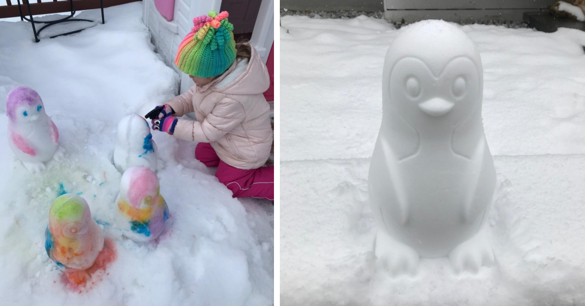 This Tool Lets You Make Snow Penguins and You Know Your Kids Need It ...