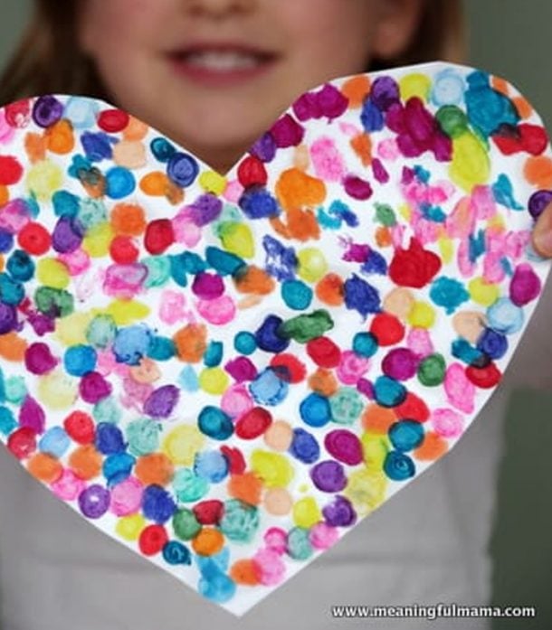 35 Easy Heart Art Projects For Kids | Kids Activities Blog