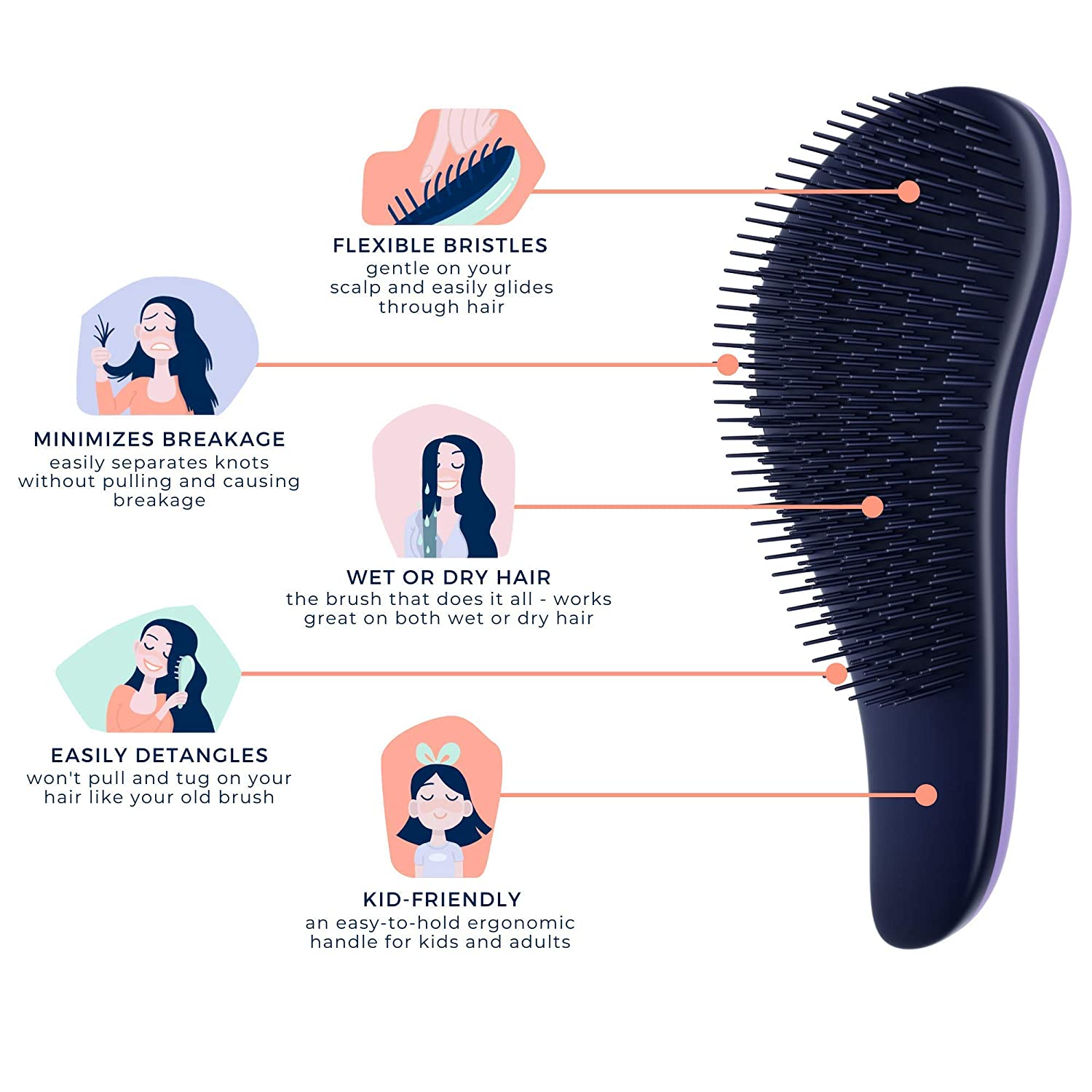 Parents Swear By This $12 Detangling Brush That Gets Tangles Out Like ...