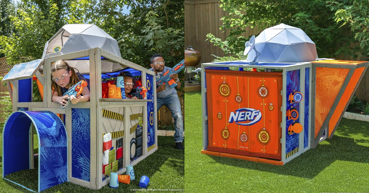 You Can Get Your Kids A Nerf Playhouse That Is Perfect for Nerf Wars ...