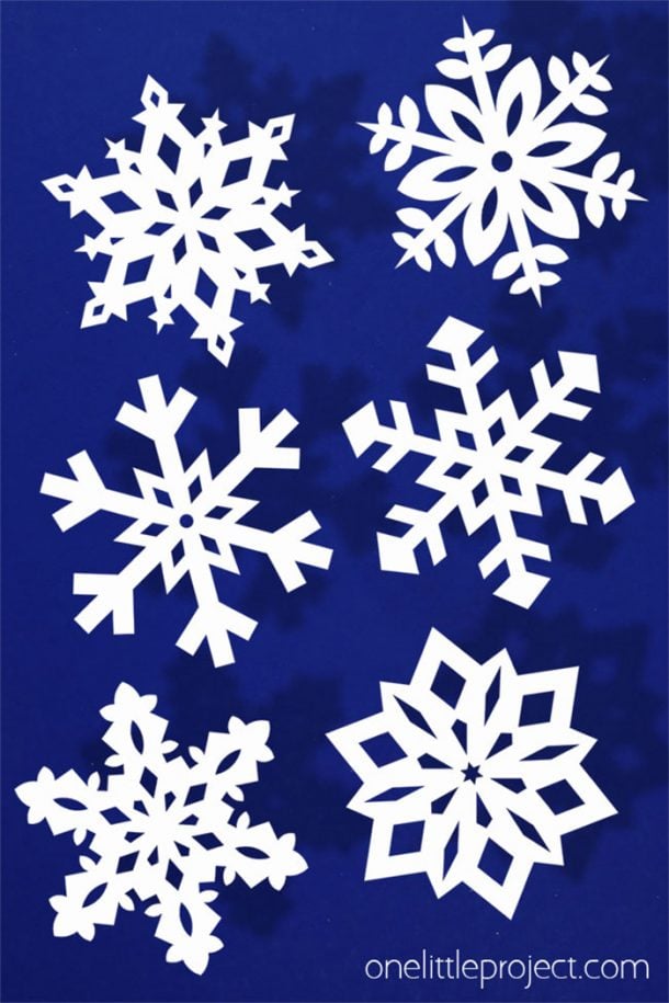 36 Simple Paper Snowflake Patterns - Kids Activities Blog
