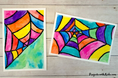 21 Not-So-Spooky Spider Web Drawing Ideas | Kids Activities Blog