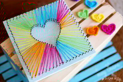 50+ Easy String Art Projects Kids Can Make | Kids Activities Blog