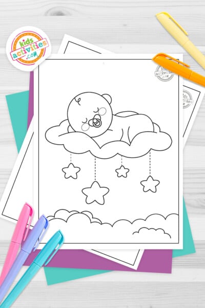 Adorably Cute Printable Baby Coloring Pages | Kids Activities Blog