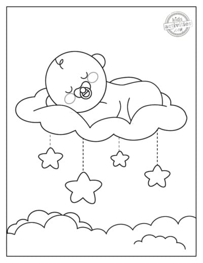 Adorably Cute Printable Baby Coloring Pages | Kids Activities Blog