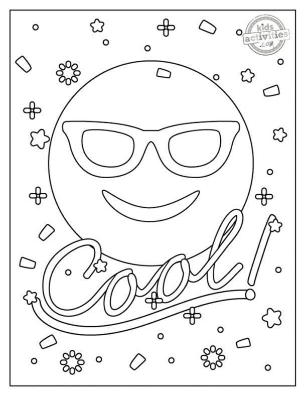 Printable Cool Design Coloring Pages | Kids Activities Blog