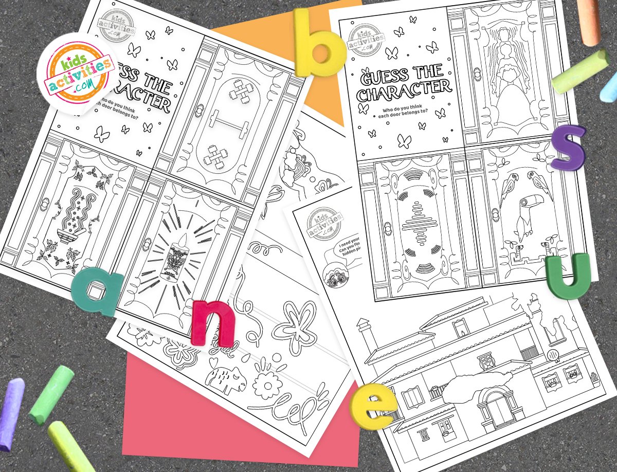 Free Encanto Printable Activities Coloring Pages | Kids Activities Blog