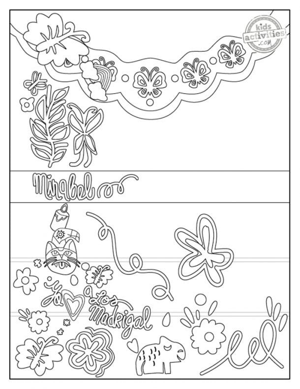Free Encanto Printable Activities Coloring Pages | Kids Activities Blog