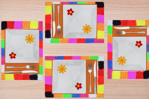 How to Make Placemats from Kids Art | Kids Activities Blog