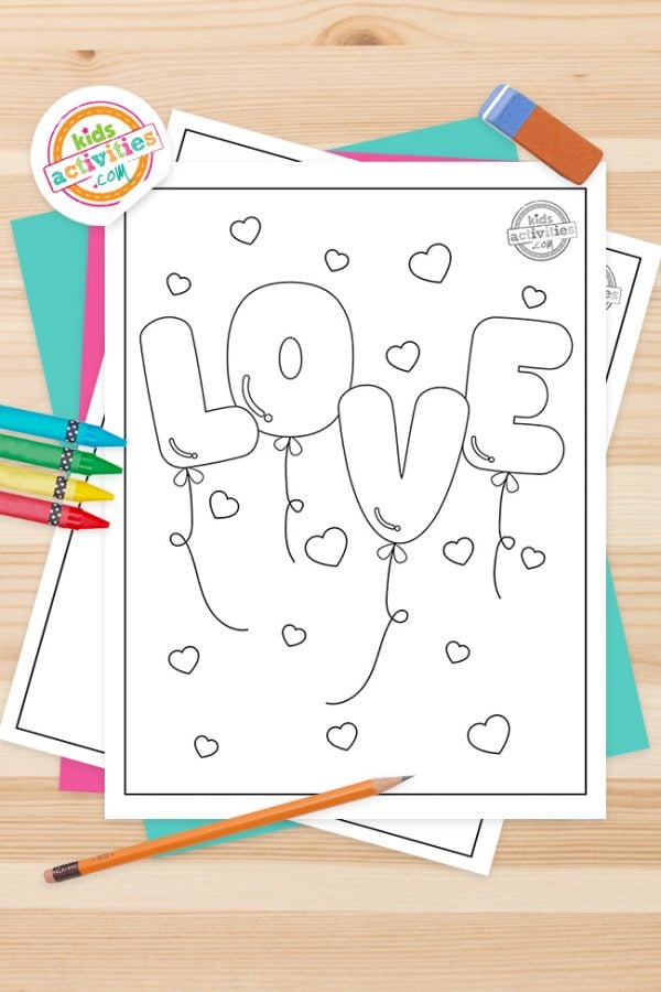 15+ Original Valentine's Day Coloring Pages for Kids & Adults | Kids ...