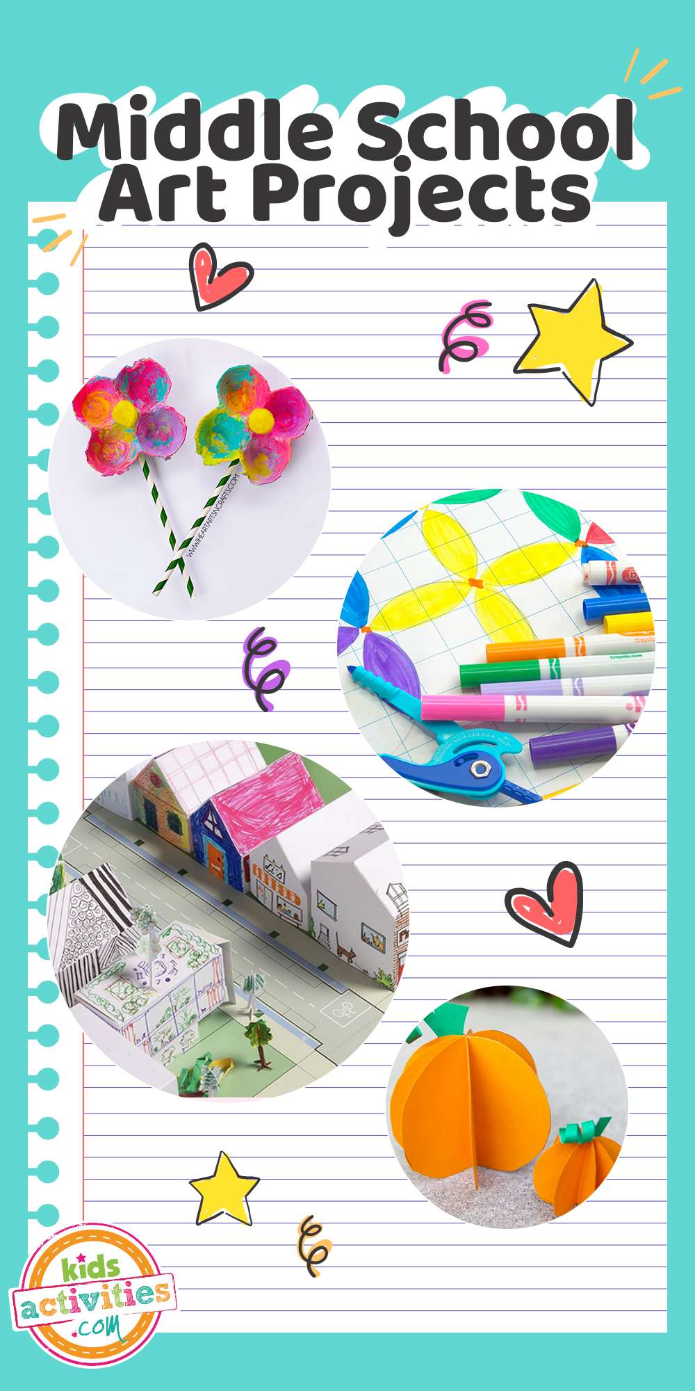 40 Fun Ideas for Middle School Art Projects | Kids Activities Blog