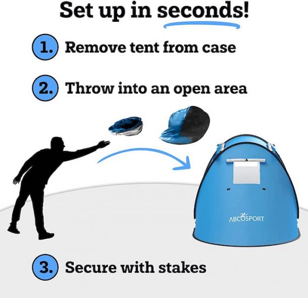 This Pop-up Tent Turns Into A Place to Sleep in Just Seconds | Kids ...