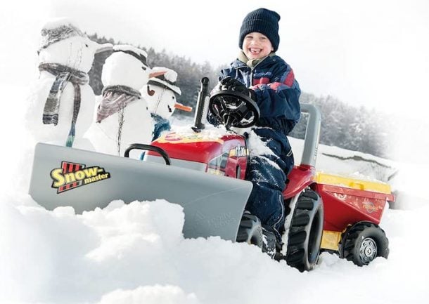 You Can Get Your Kids A Pedal Powered Snow Plow That Actually Lets Your ...