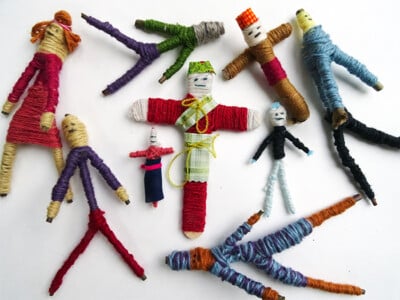 21 Fun Ways To Make Worry Dolls | Kids Activities Blog