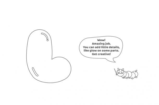 How to Draw the Letter L in Bubble Graffiti | Kids Activities Blog
