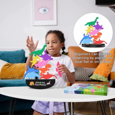 These Wooden Stacking Dinosaur Blocks Were Made For The Kids Who Love ...