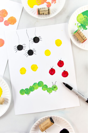 Easy Bug Painting Technique for Kids • Kids Activities Blog