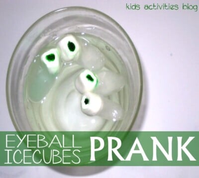 DIY Eyeball Ice Cubes - Funny Prank | Kids Activities Blog