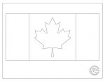 The Brilliant Canada Flag Coloring Pages Kids Activities Blog |KAB