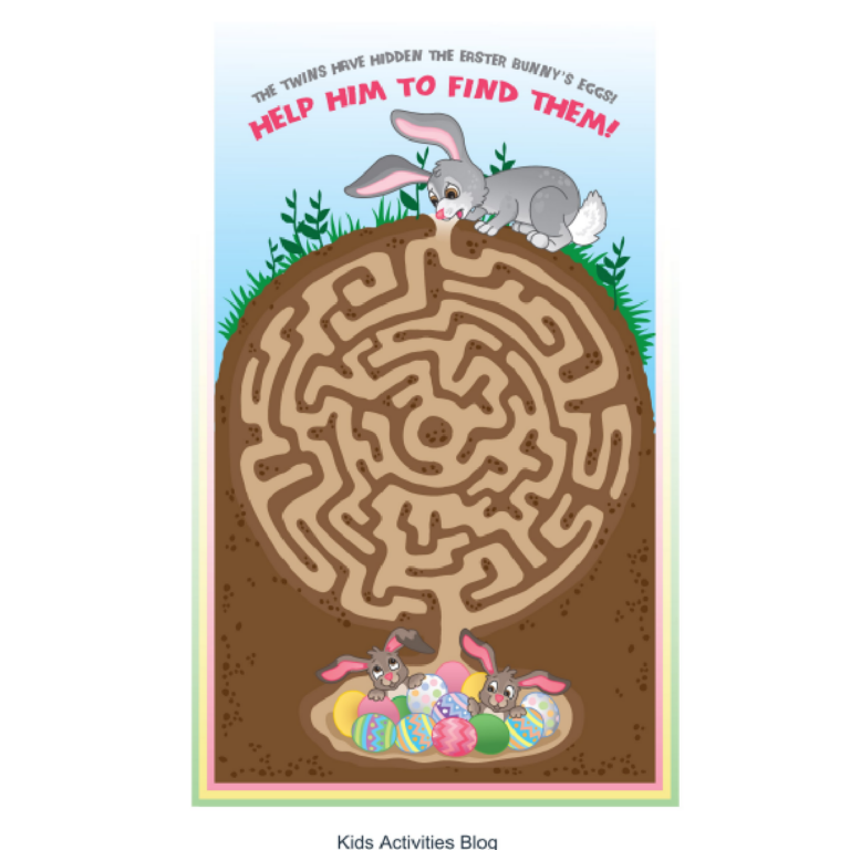 Fun & Free Printable Easter Preschool Worksheets | Kids Activities Blog