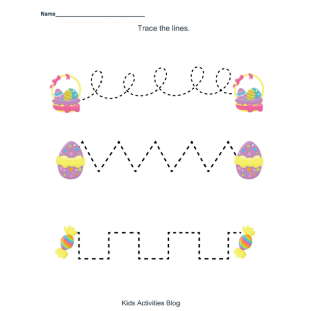 Fun & Free Printable Easter Preschool Worksheets | Kids Activities Blog