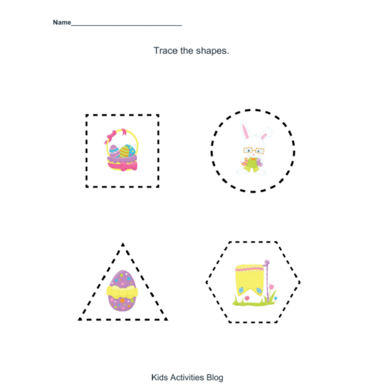Fun & Free Printable Easter Preschool Worksheets | Kids Activities Blog