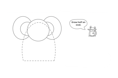 How to Draw an Elephant Easy Printable Lesson For Kids | Kids ...