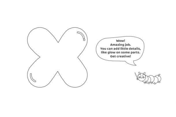 How to Draw the Letter X in Bubble Graffiti | Kids Activities Blog