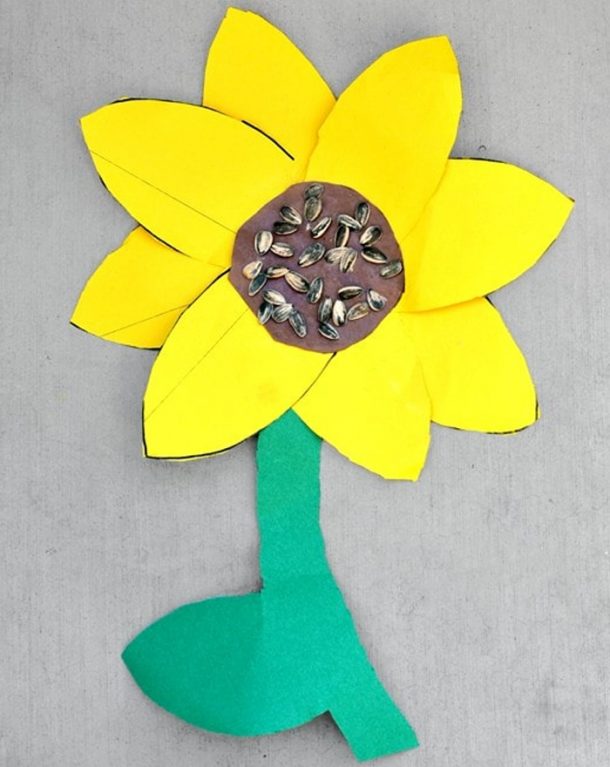 38 Beautiful Sunflower Crafts for Kids |Kids Activities Blog