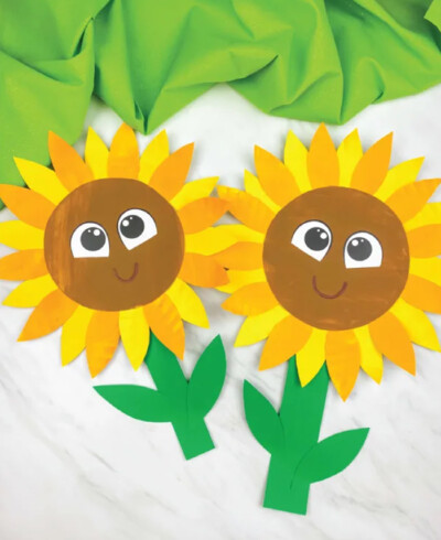 38 Beautiful Sunflower Crafts for Kids |Kids Activities Blog