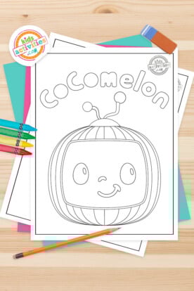 Most Adorable Cute Free Printable Cocomelon Coloring Pages | Kids ...