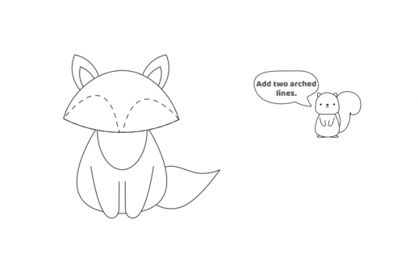 How to Draw a Fox Easy Printable Lesson For Kids - Step by Step ...