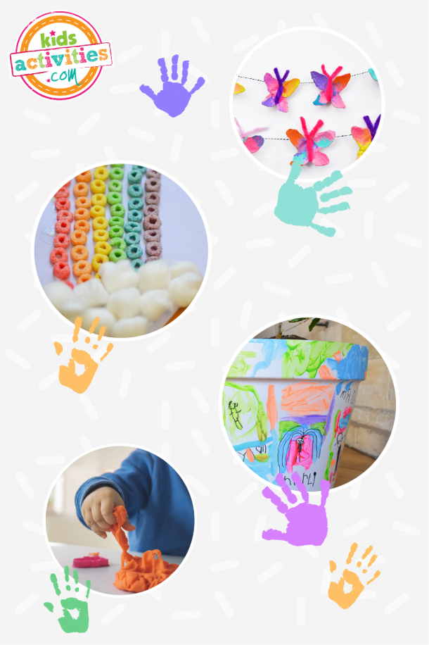 40 Easy Toddler Art Projects with Little to No Set Up | Kids Activities ...