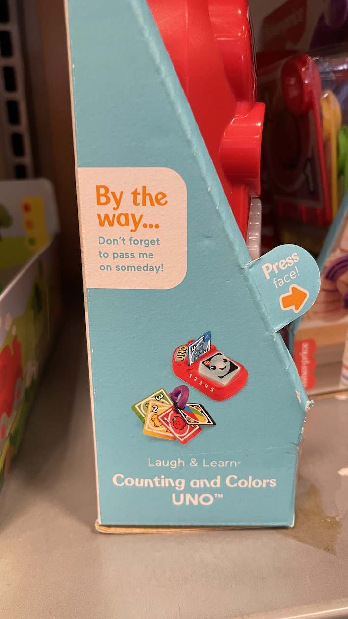 You Can Get Your Baby An Electronic UNO Toy That Teaches Them Numbers ...