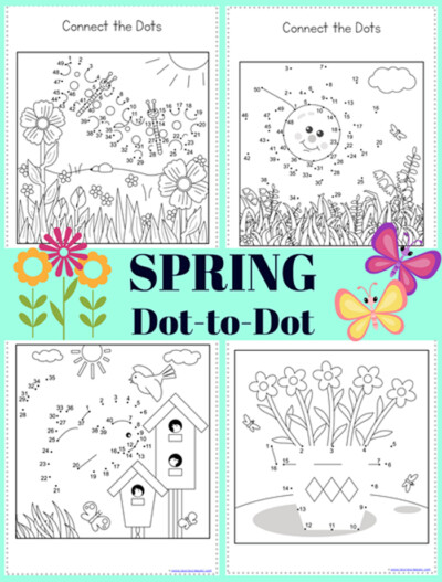 22 Free Printable Connect the Dots Worksheets for Kids – ParentingBest.com