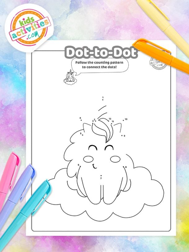22 Free Printable Connect the Dots Worksheets for Kids | Kids ...