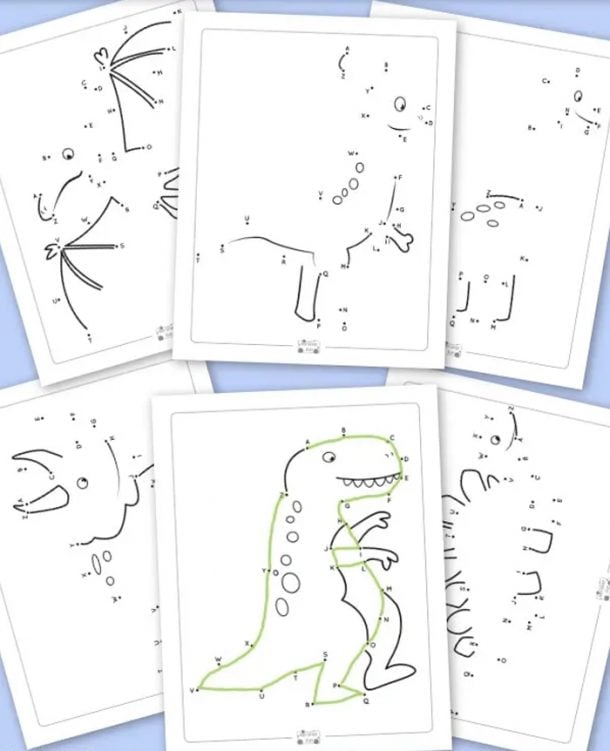 22 Free Printable Connect the Dots Worksheets for Kids | Kids ...