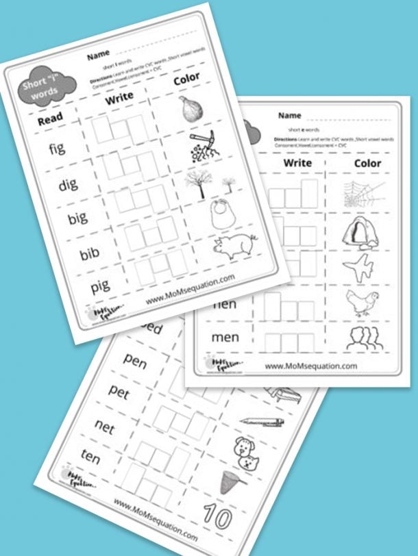 13 Fun & Free Printable CVC Lists for Kids Learning to Read | Kids ...