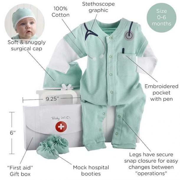 This Baby Doctor Outfit Is The Perfect Gift For The Tiny Heartthrob in ...