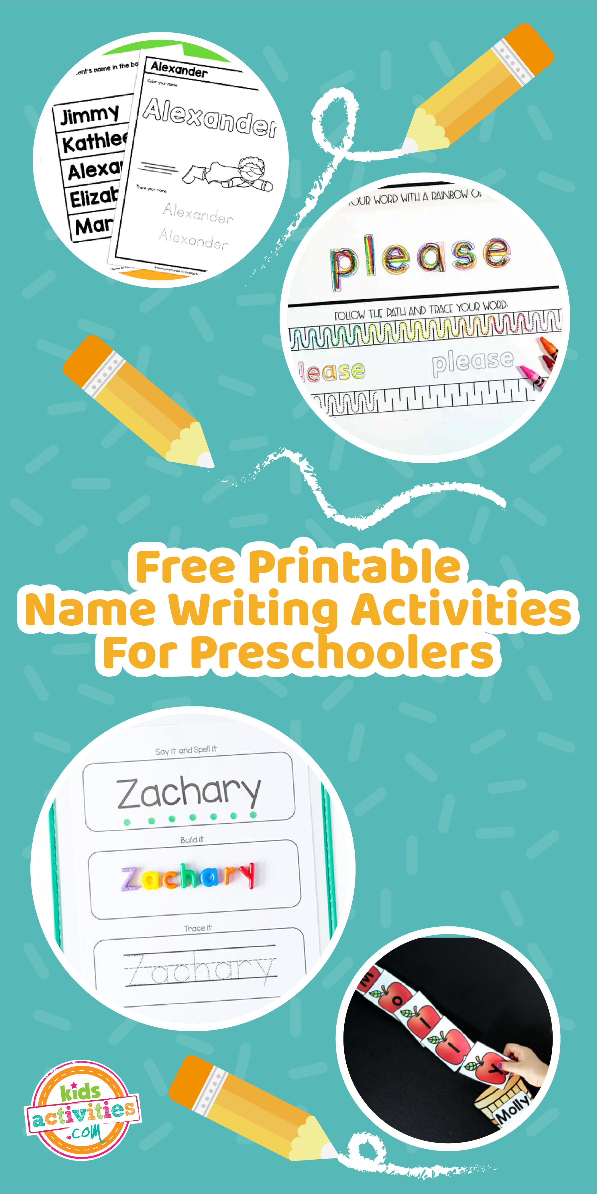 19 Free Printable Name Writing Practice Worksheets Kids Activities Blog