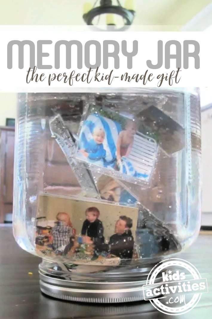Let's Make a Snow Globe Memory Jar for Fathers Day | Kids Activities Blog