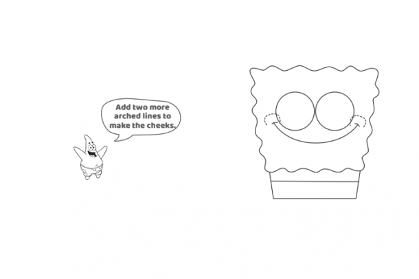 How To Draw SpongeBob Easy Printable Lesson For Kids | Kids Activities Blog
