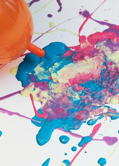 22 Easy & Awesome Balloon Painting Ideas for Kids | Kids Activities Blog